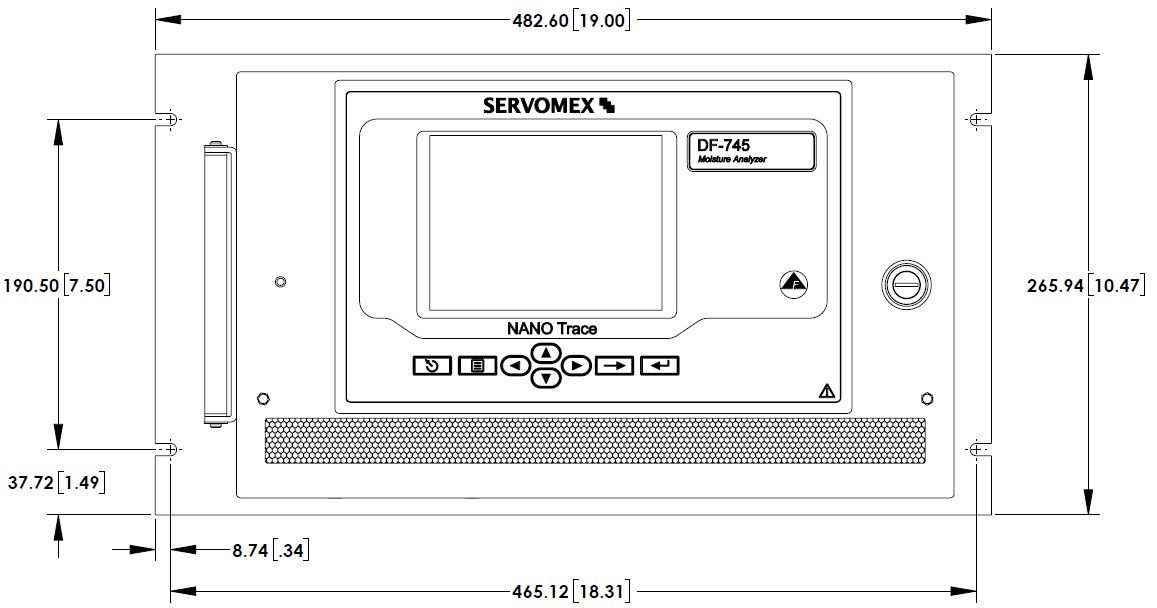 DF-745 NanoTrace - Gas Analyser with TDL Technology | Servomex