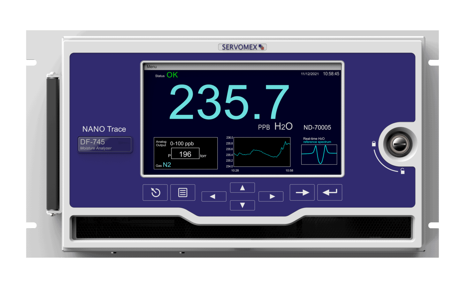 DF-745 NanoTrace - Gas Analyser with TDL Technology | Servomex