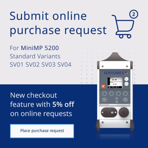MiniMP 5200 - Gas Analyzer for CEMS Testing | Servomex
