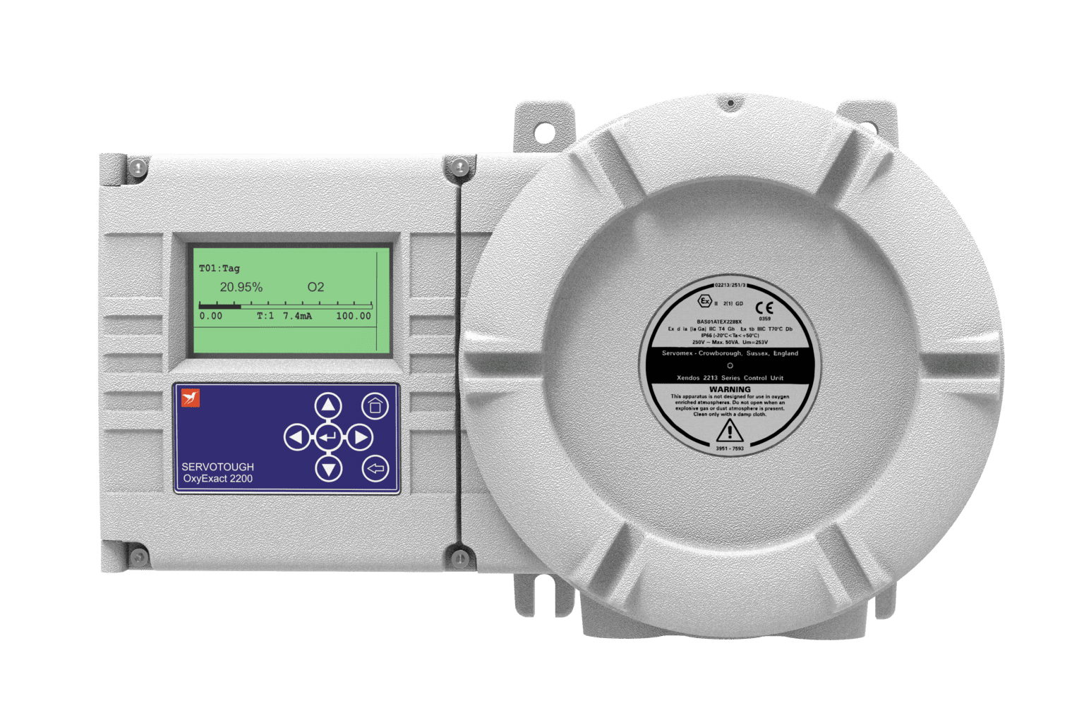 OxyExact 2200 - High Precision Paramagnetic Oxygen Analyser | Servomex