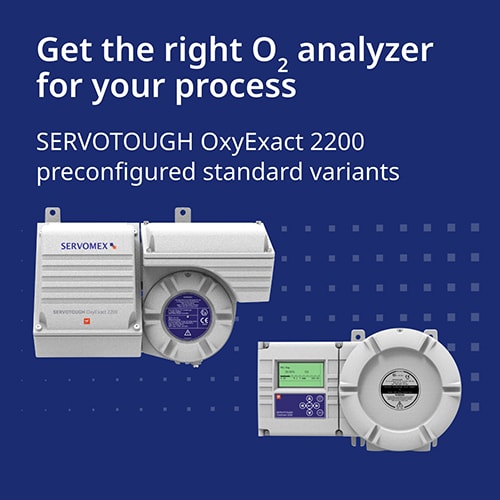OxyExact 2200 - High Precision Paramagnetic Oxygen Analyser | Servomex